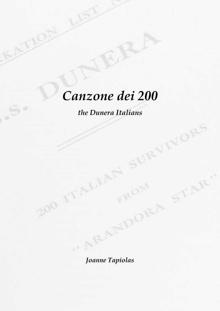 Dunera – The history of the Dunera Boys